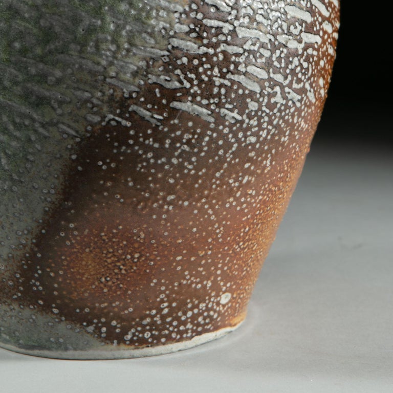 Salt Glazed Art Pottery Vase as a Lamp at 1stDibs | salt glazed pottery ...