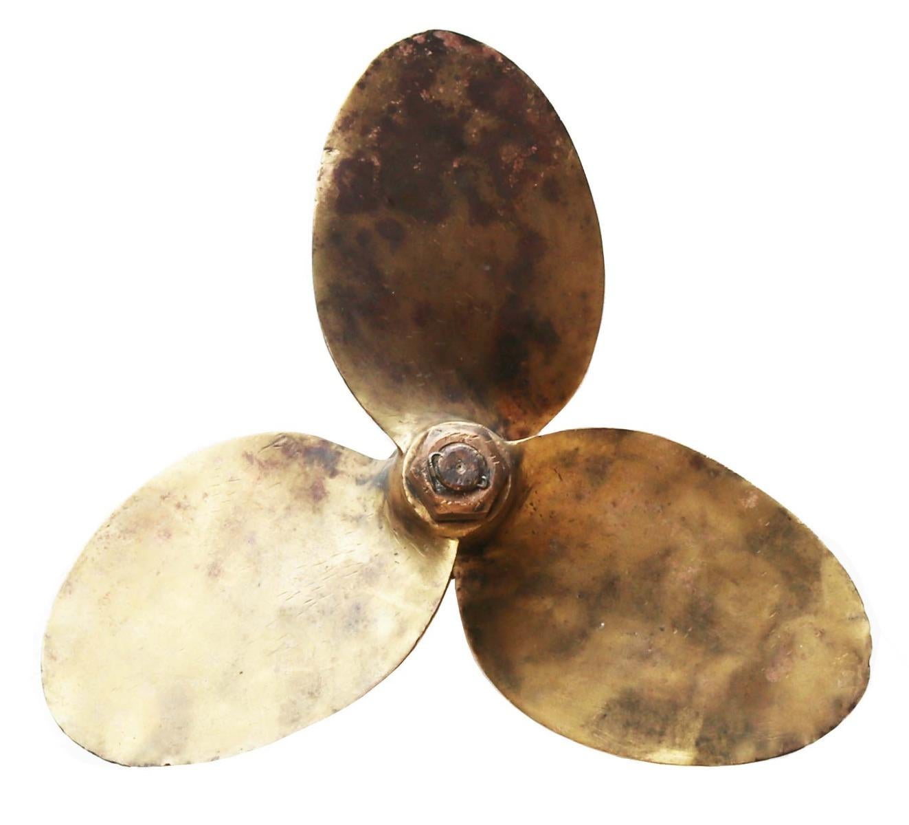 Salvaged Bronze Boat Propeller For Sale at 1stDibs