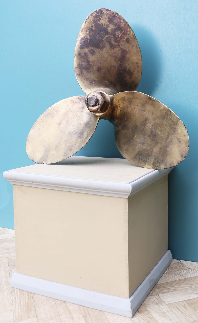 Salvaged Bronze Boat Propeller For Sale at 1stDibs