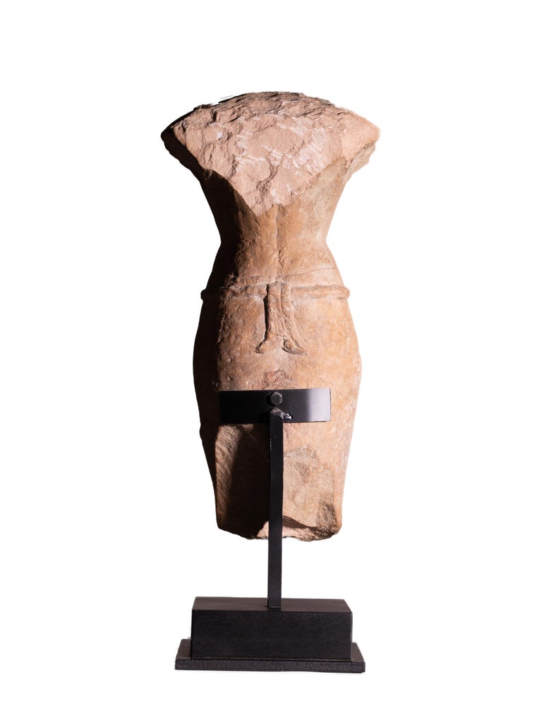 Sandstone Torso of a Male Deity Possibly Vishnu, Circa 10-11th Century ...