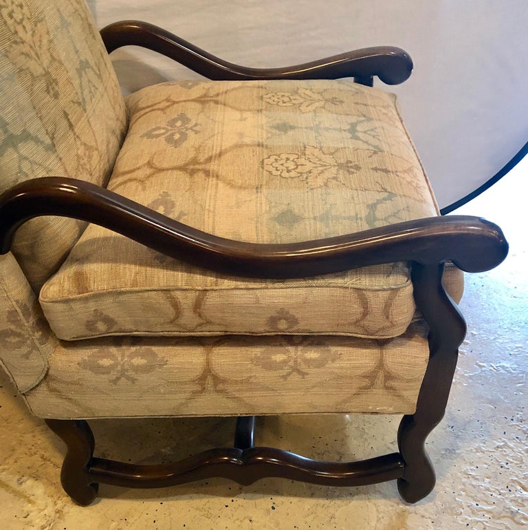 A. Schneller Sons Colonial Wingback Armchair at 1stDibs | colonial ...