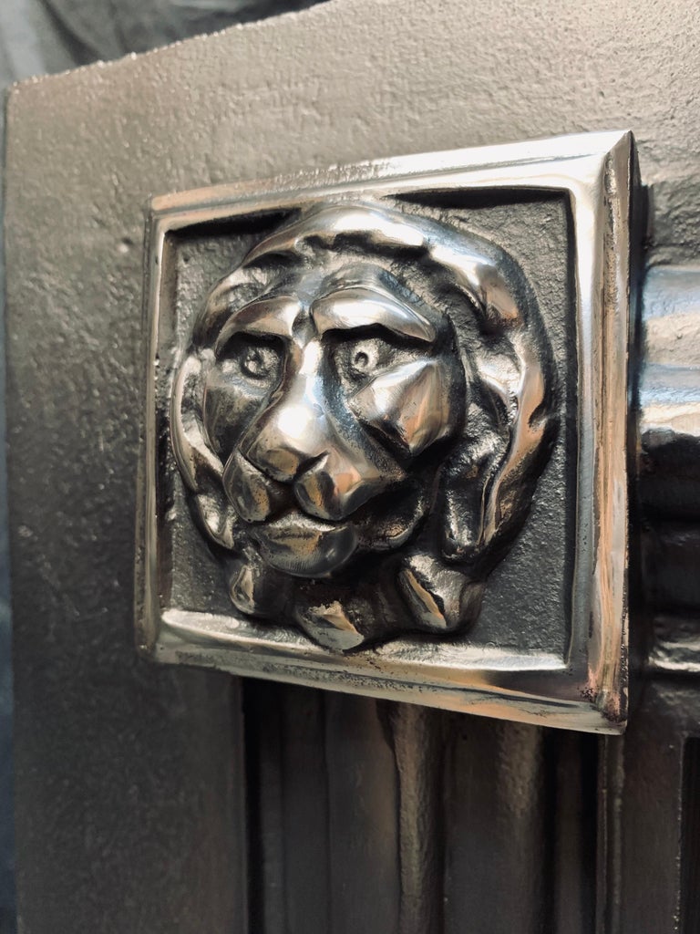 Scottish Georgian Manner Cast Iron Fireplace Hob Grate Insert For Sale ...
