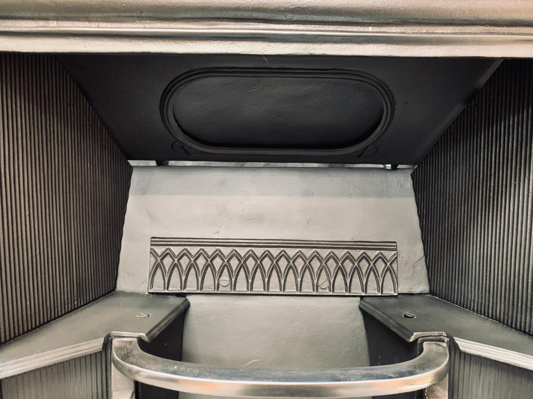 Scottish Georgian Manner Cast Iron Fireplace Hob Grate Insert For Sale ...