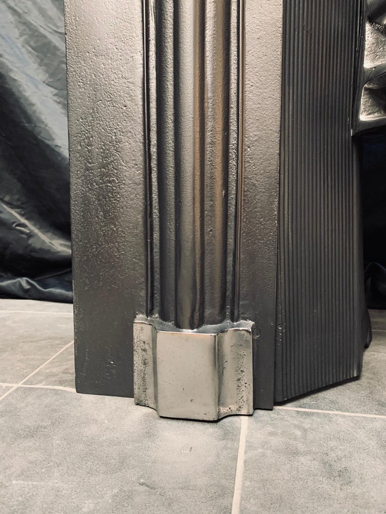 Scottish Georgian Manner Cast Iron Fireplace Hob Grate Insert For Sale ...