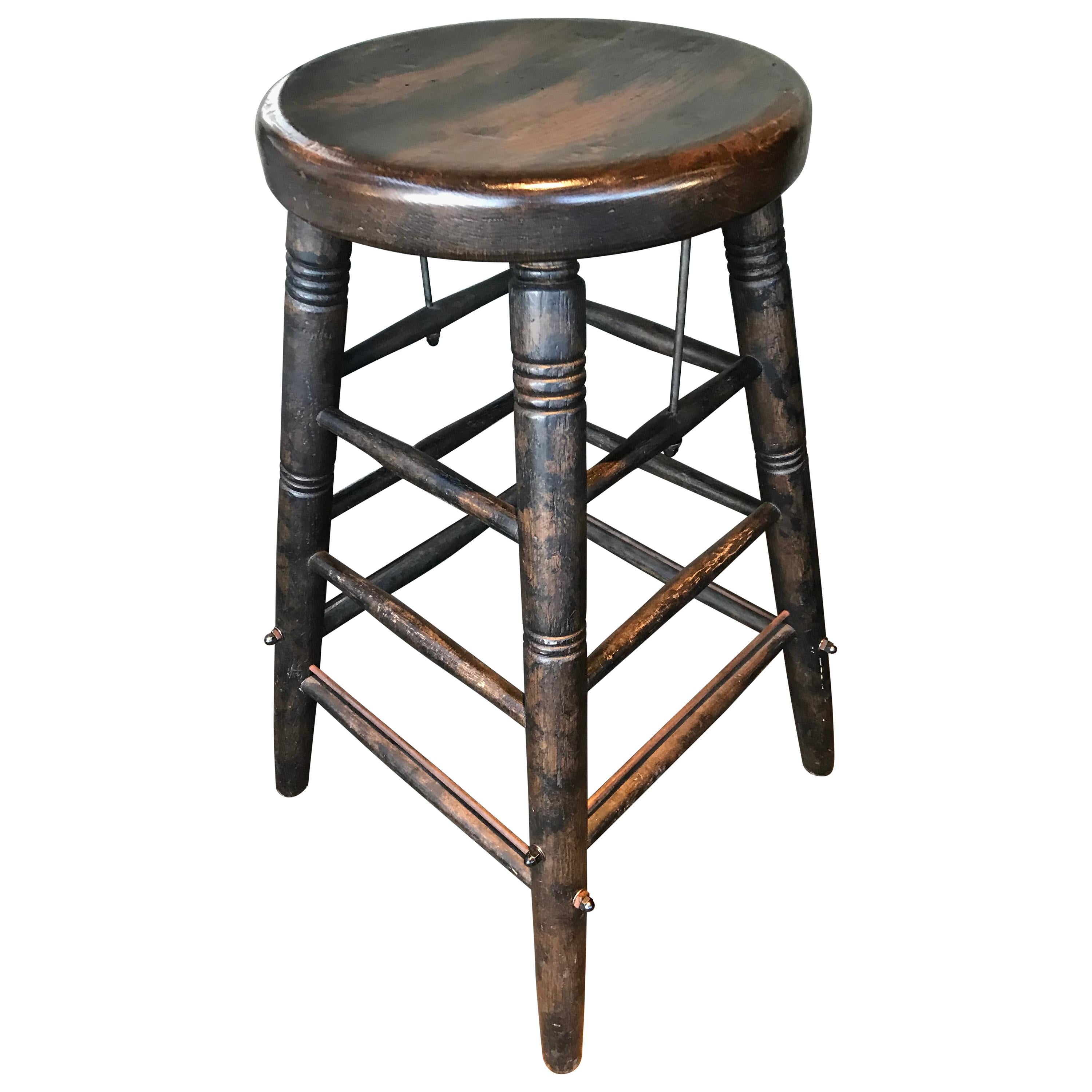 1970s Waterfall Vanity Stool in Lucite at 1stDibs