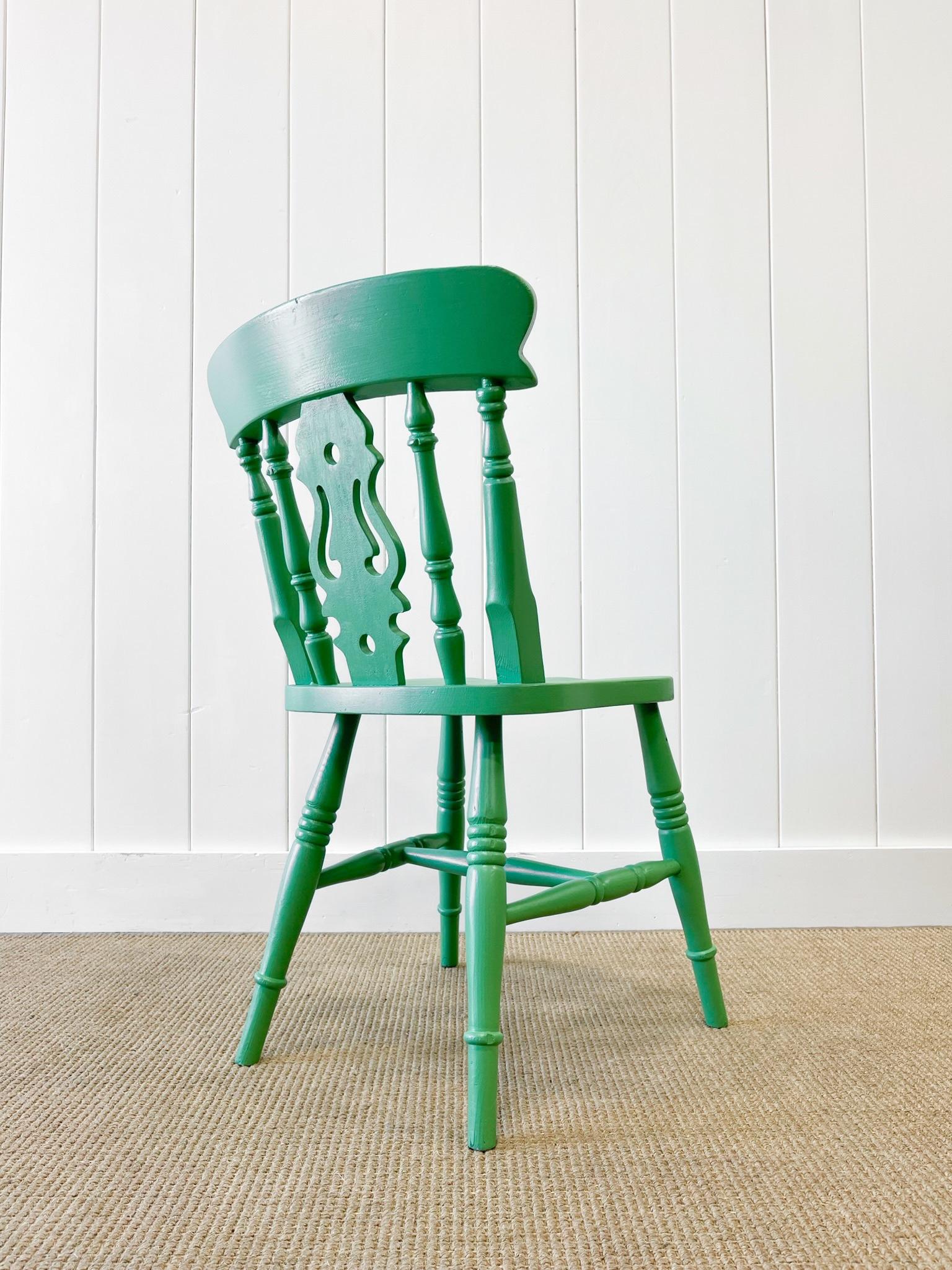 A Set of 4 Fiddleback Chairs For Sale at 1stDibs