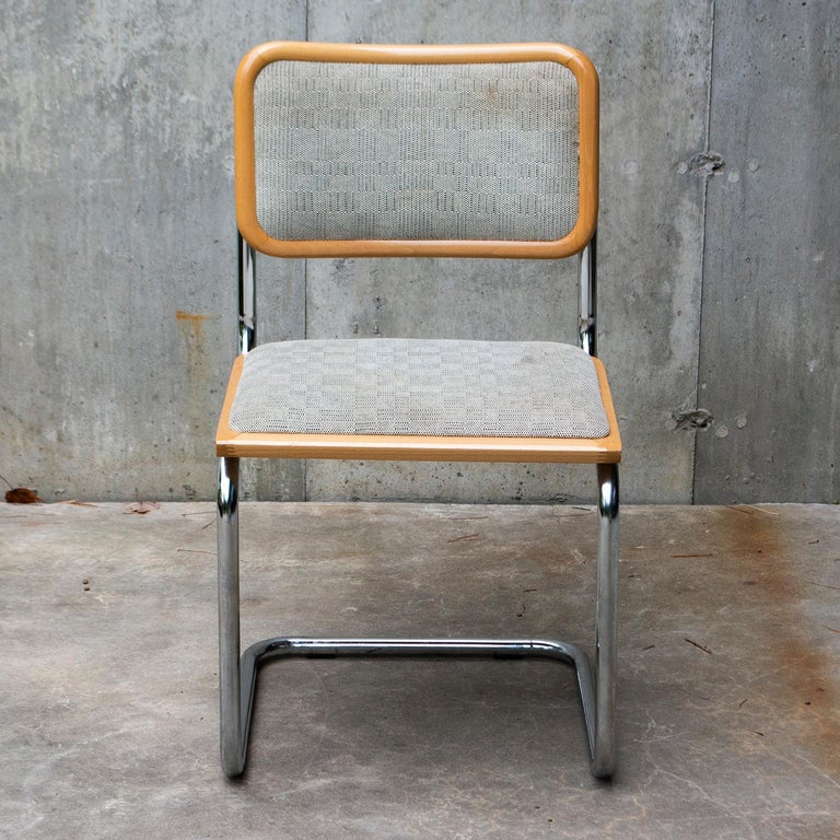 A set of 4 Marcel Breuer Cesca Chairs For Sale at 1stDibs
