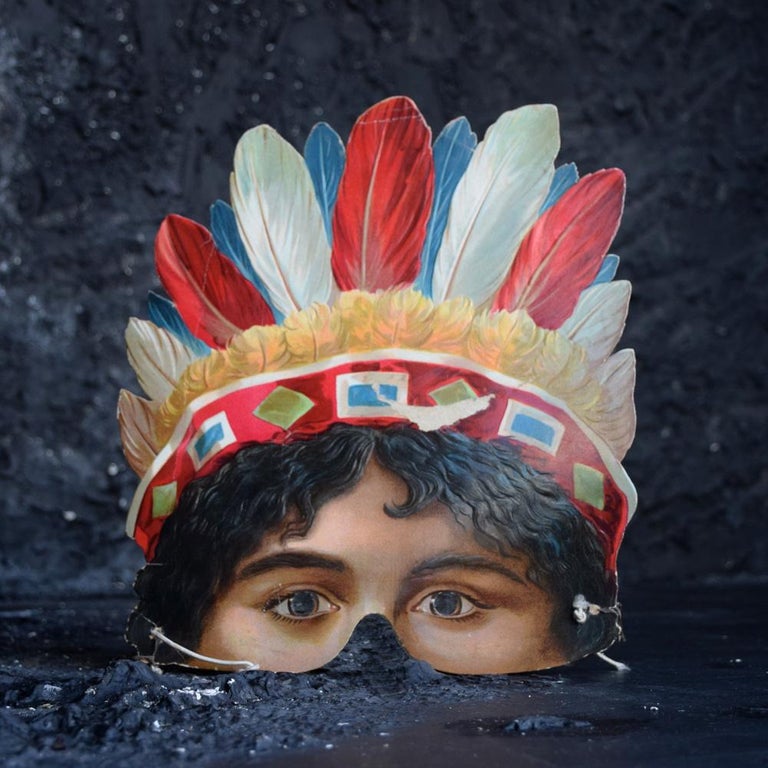 Set of 6 Mid-20th Century German Theatre Masks at 1stDibs