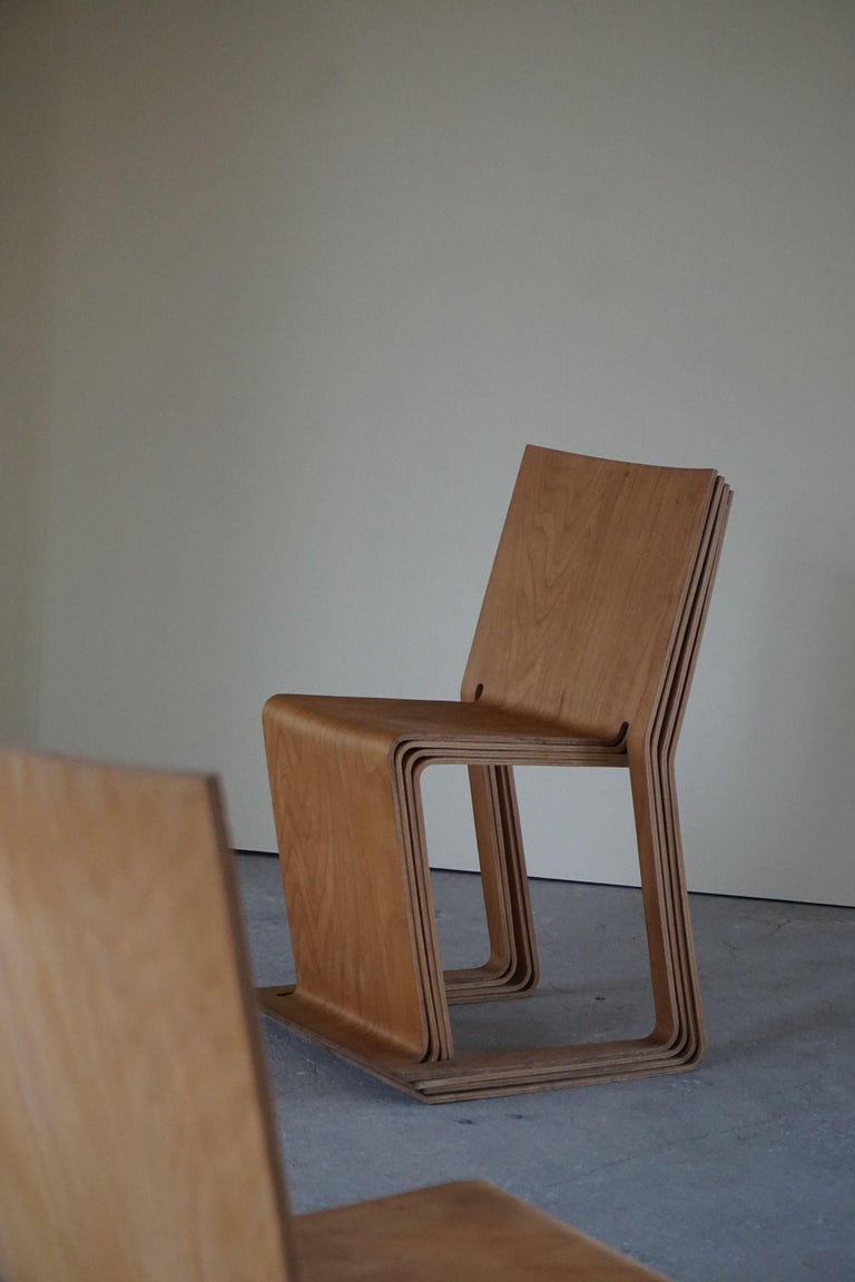 Set of 6, Peter Karpf, Model "Voxia", Chairs, Later Part of the 20th ...