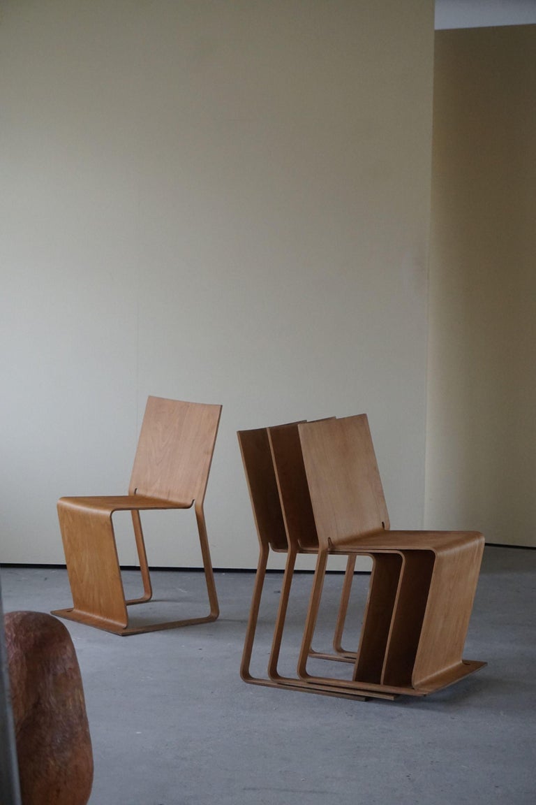 Set of 6, Peter Karpf, Model "Voxia", Chairs, Later Part of the 20th ...
