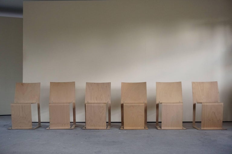 Set of 6, Peter Karpf, Model "Voxia", Chairs, Later Part of the 20th ...