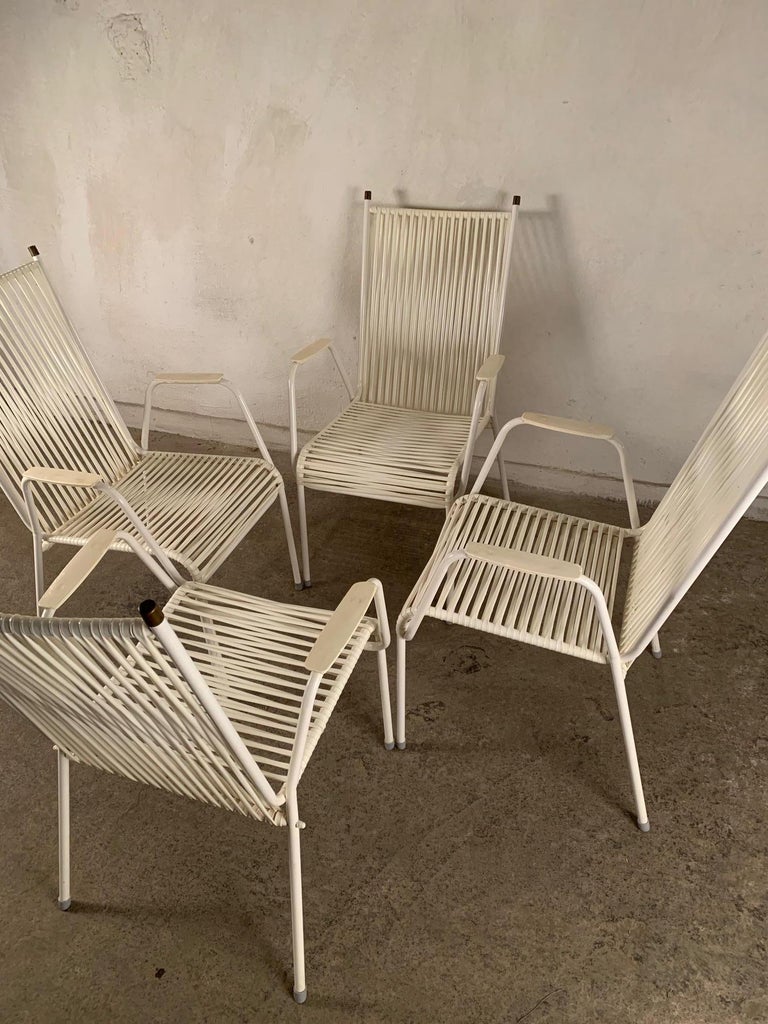 Set of Four Spaghetti Chairs, Italy, 1960s For Sale at 1stDibs