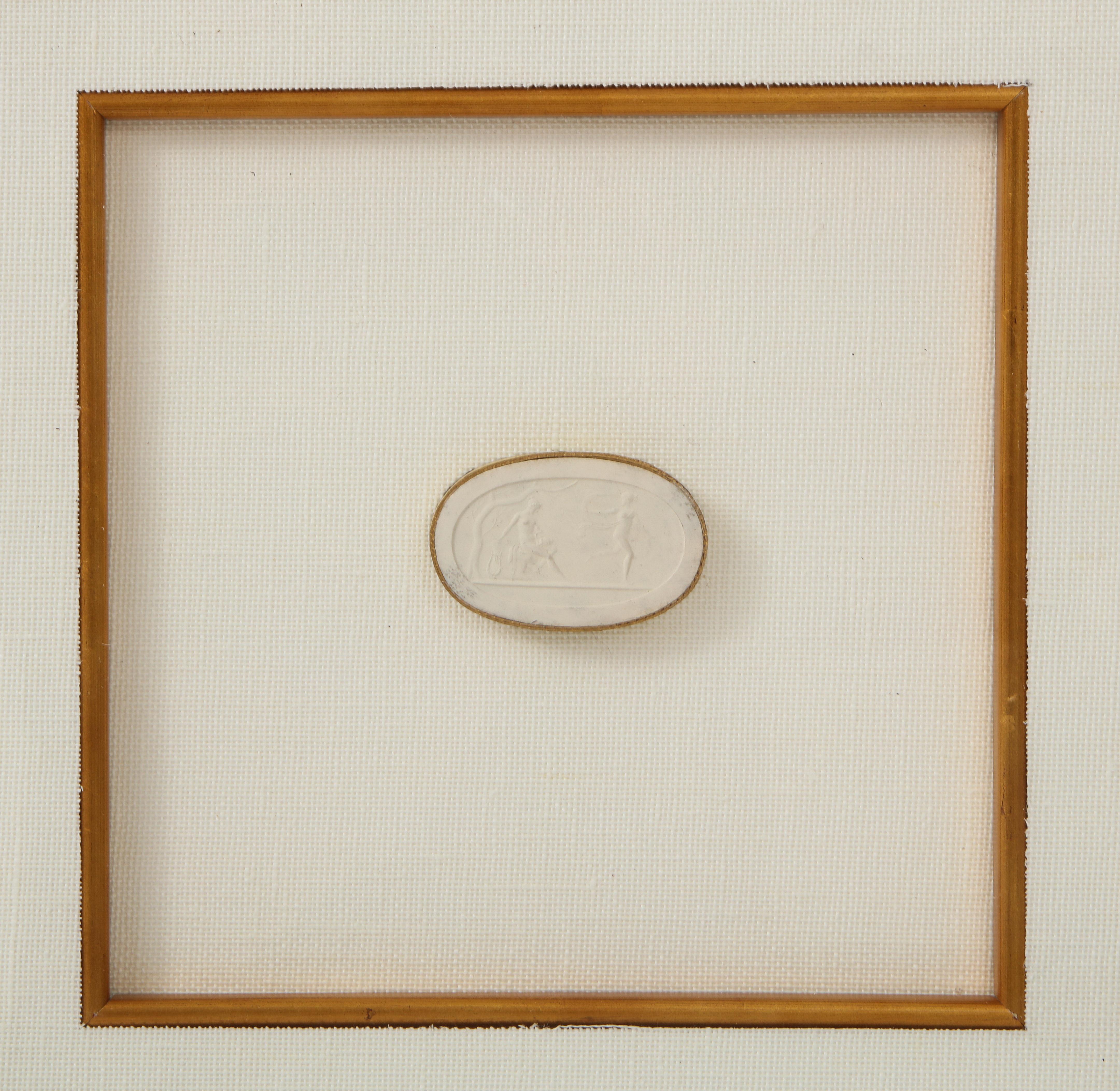 Set of Framed Intaglios at 1stDibs | framed intaglio set, intaglios ...