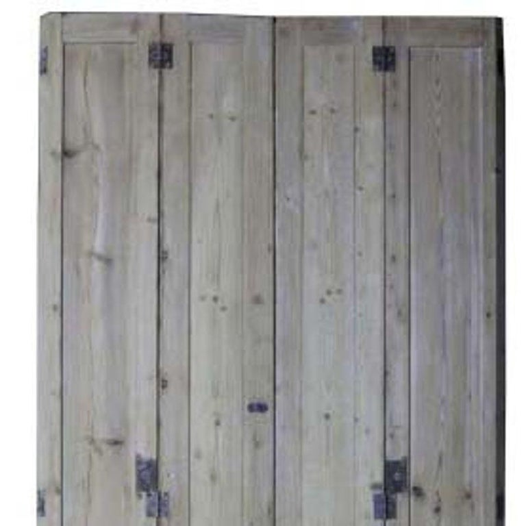 A Set of Salvaged Victorian Pine Window Shutters For Sale at 1stDibs