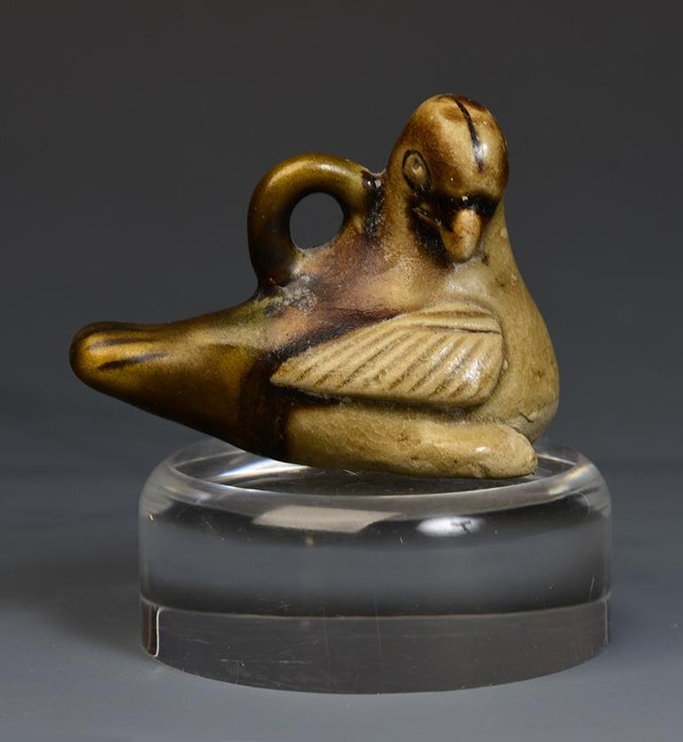 Set of Tang Dynasty, Antique Chinese Pottery Musical Instrument in Bird ...