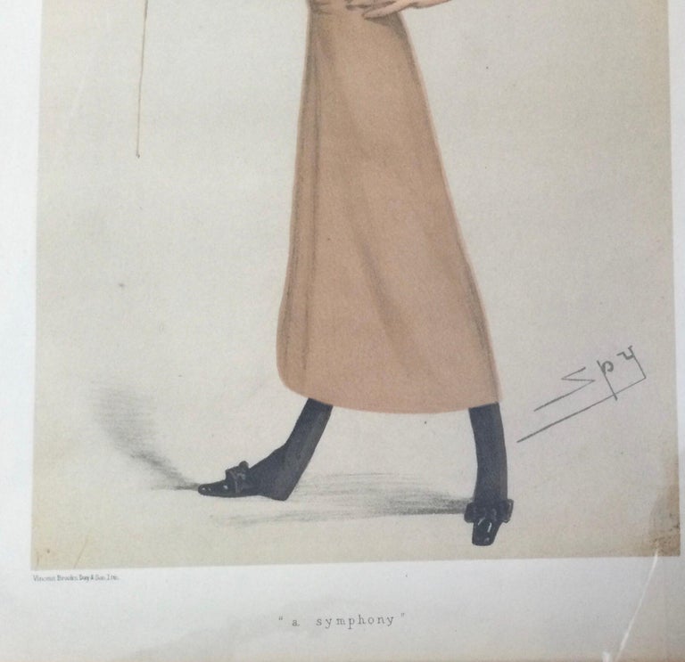 Set of Three Spy Vanity Fair Framed Prints For Sale at 1stDibs