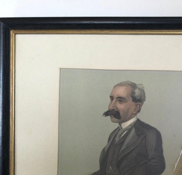 Set of Three Spy Vanity Fair Framed Prints For Sale at 1stDibs