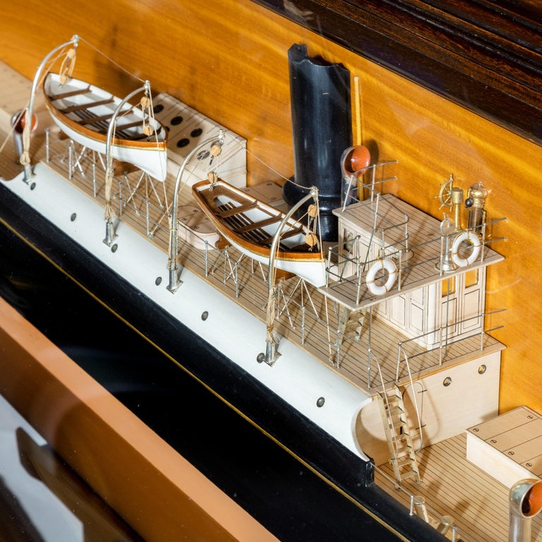 Shipyard Model of the Wooden Steam Ship ‘S.S. F.W.Harris’ For Sale at ...