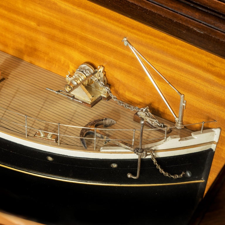 Shipyard Model of the Wooden Steam Ship ‘S.S. F.W.Harris’ For Sale at ...