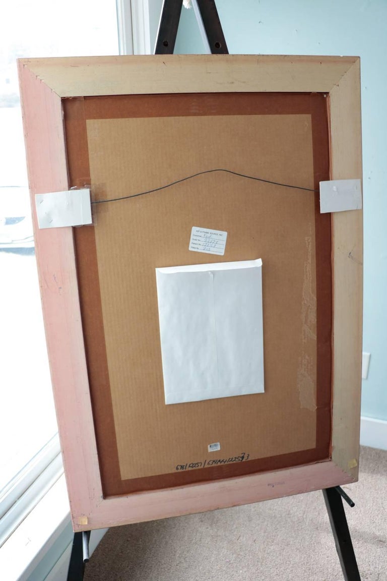 Signed Pair of Charles R Davies Colorful Scenes Art Window Looks and ...