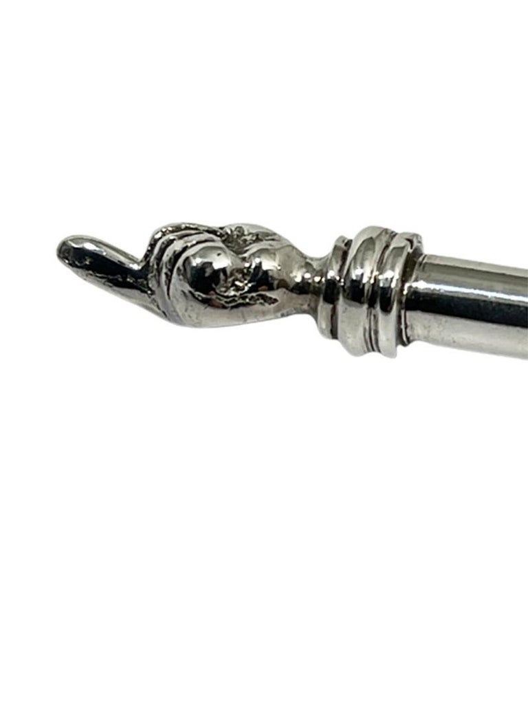 Silver Jewish Torah Pointer or Yad For Sale at 1stDibs | jewish pointer
