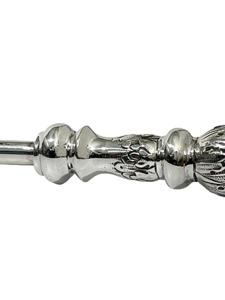 Silver Jewish Torah Pointer or Yad For Sale at 1stDibs