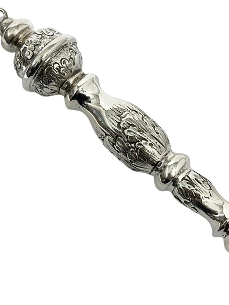 Silver Jewish Torah Pointer or Yad For Sale at 1stDibs | jewish pointer