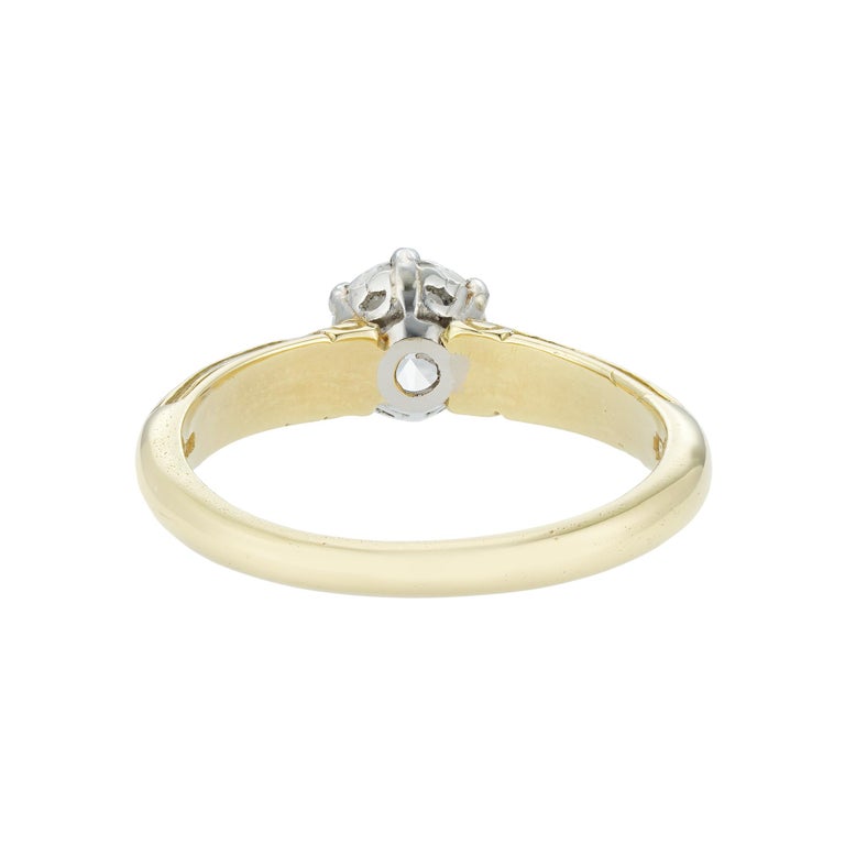Single Stone Diamond Ring For Sale at 1stDibs