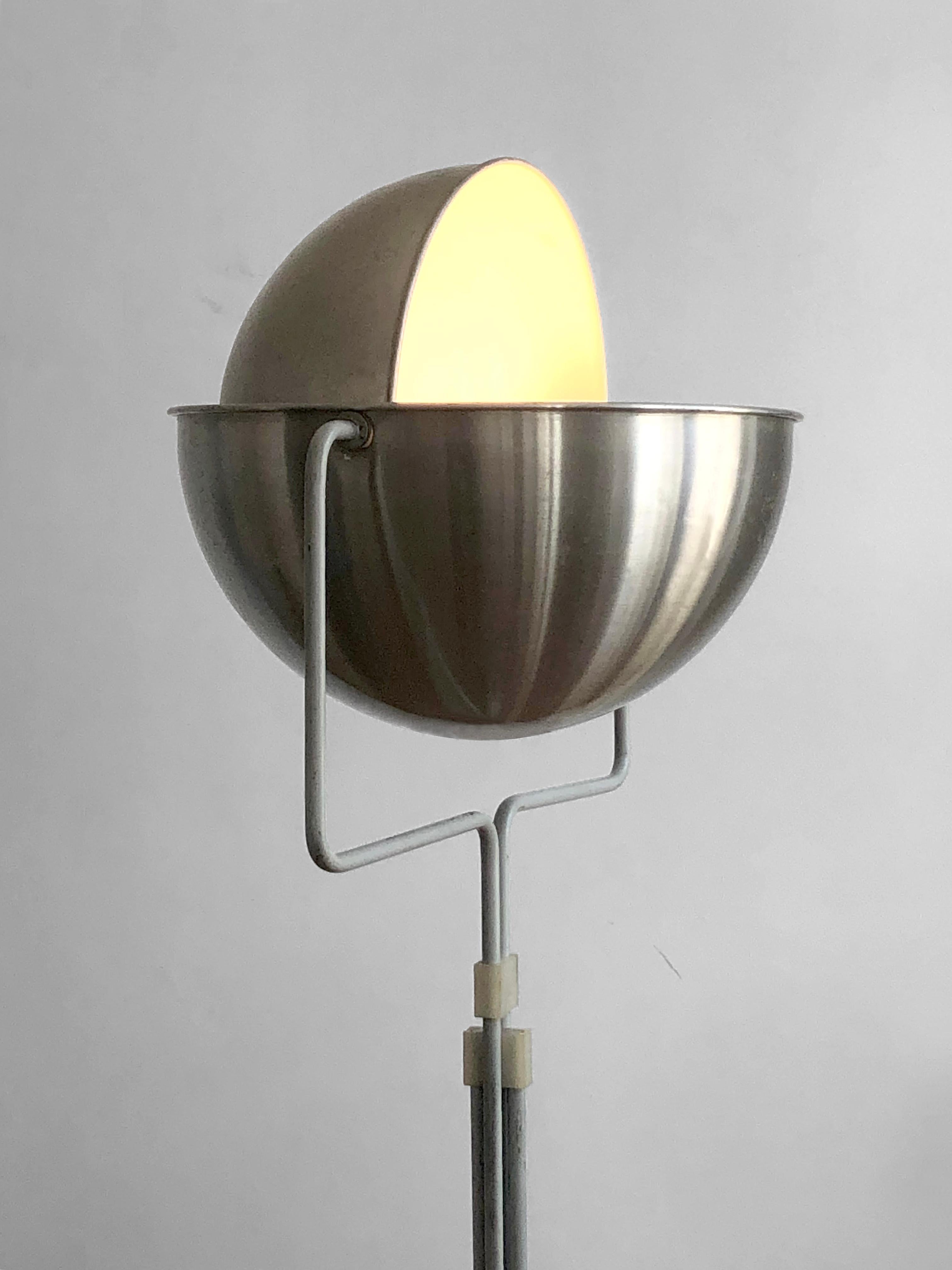 A SPACE-AGE "Eclipse" FLOOR LAMP by E.J. JELLES for RAAK, Holland 1964 For Sale at 1stDibs