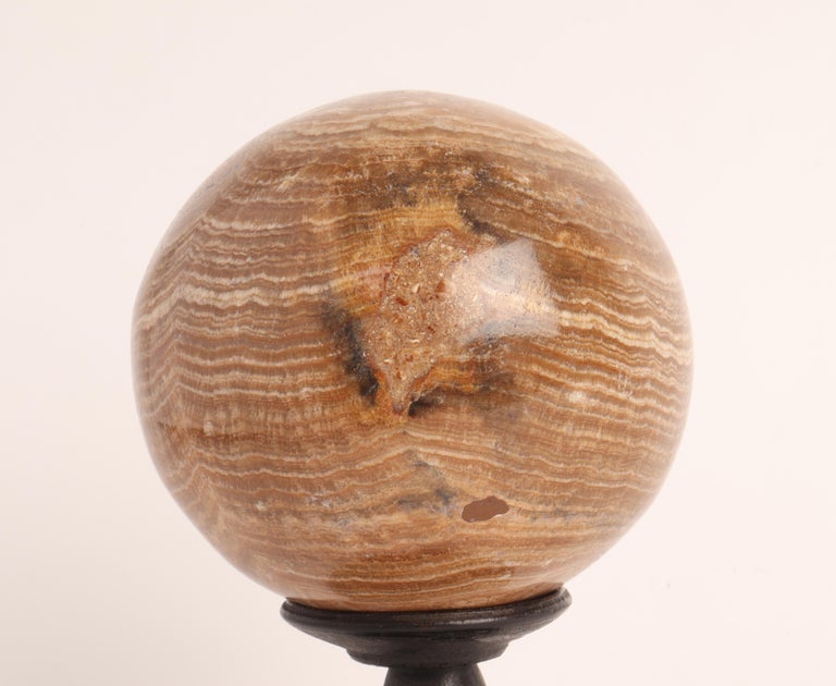Sphere of Aragonite Stone, Italy 1870 For Sale at 1stDibs