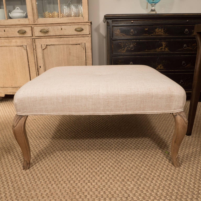 Square French Ottoman at 1stDibs