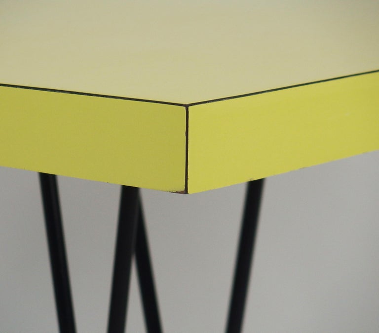 Square Table by Jean Prouvé For Sale at 1stDibs