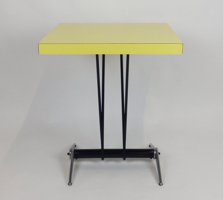 Square Table by Jean Prouvé For Sale at 1stDibs