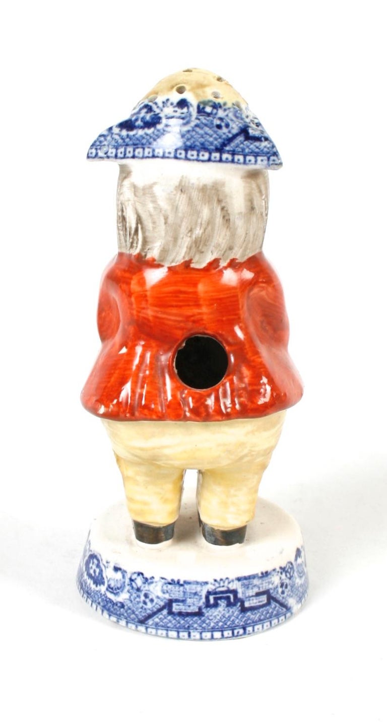 Staffordshire Toby Figural Condiment Set, circa 1820 at 1stDibs