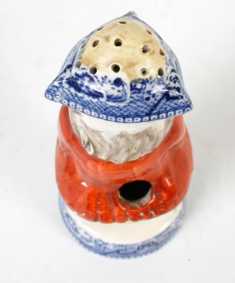 Staffordshire Toby Figural Condiment Set, circa 1820 at 1stDibs