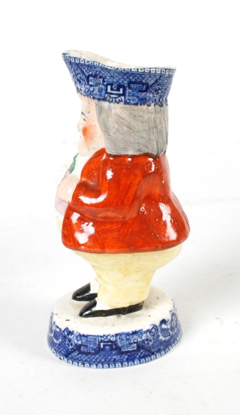 Staffordshire Toby Figural Condiment Set, circa 1820 at 1stDibs