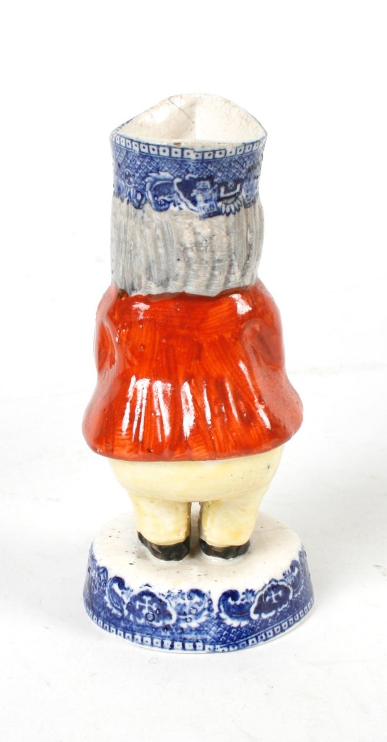 Staffordshire Toby Figural Condiment Set, circa 1820 at 1stDibs