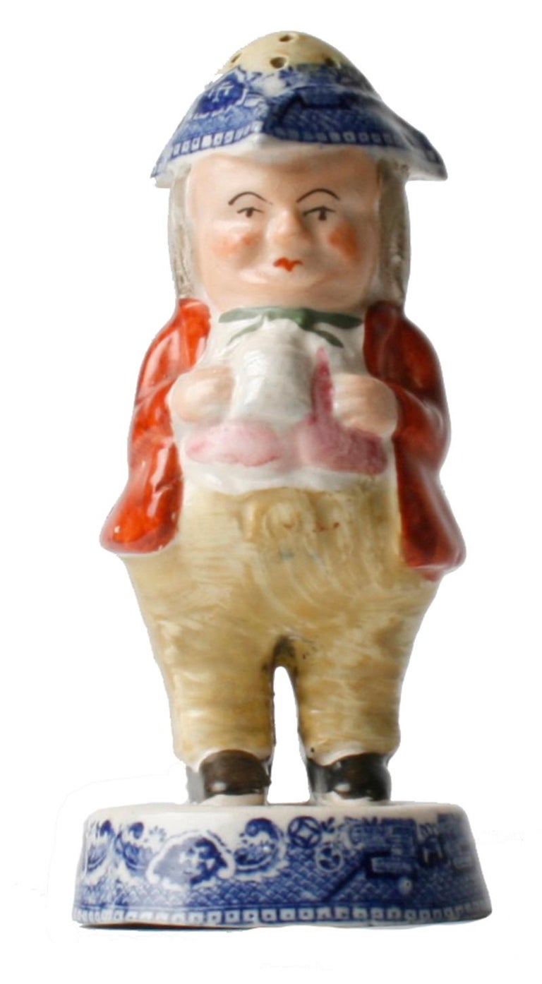 Staffordshire Toby Figural Condiment Set, circa 1820 at 1stDibs
