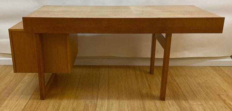 Statement Scandinavian Modern Executive Desk at 1stDibs | statement desk