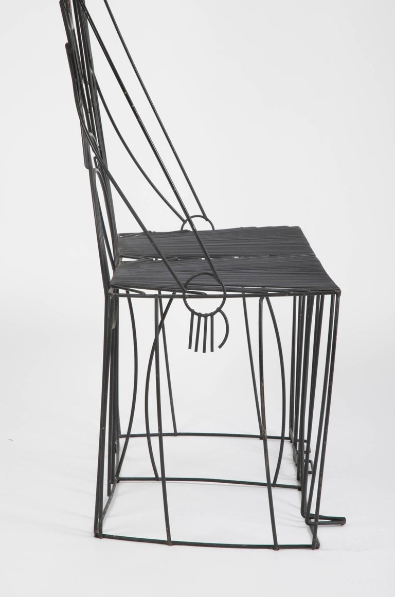 Steel "Woman and Man" Bench by John Risley at 1stDibs