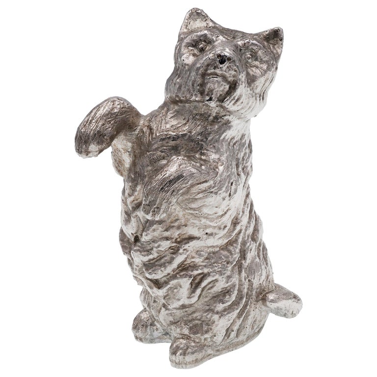 Sterling Silver Dog For Sale at 1stDibs