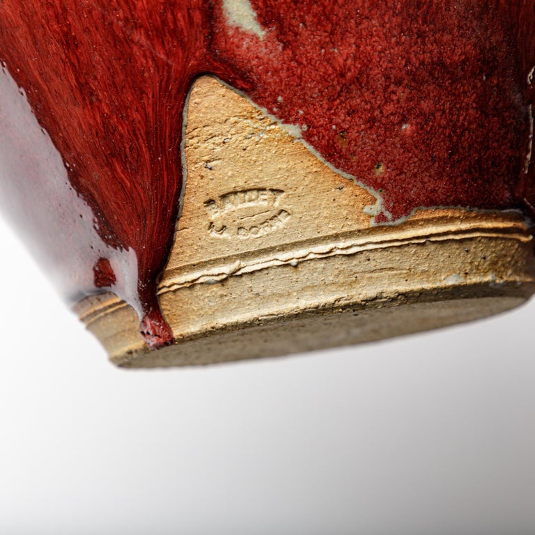 Stoneware Vase by John Bailey to La Borne, circa 1997 For Sale at 1stDibs