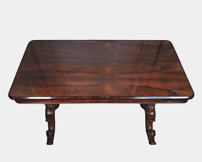 Stunning Early 19th Century George III Library Table in the Manner of ...