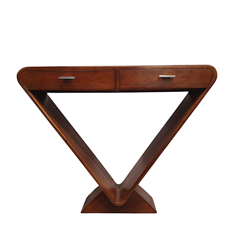 Stunning Quality Console Table in the Art Deco Style For Sale at 1stDibs