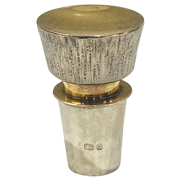 Stylish Mid-Century Silver Decanter by Christopher Nigel Lawrence ...