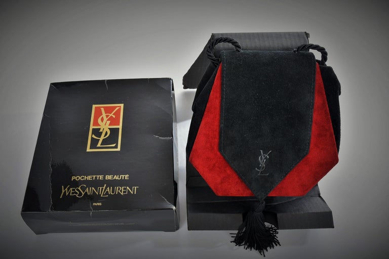 A Suede Evening Bag Yves Saint Laurent Collection Opera Ballets Russes ...