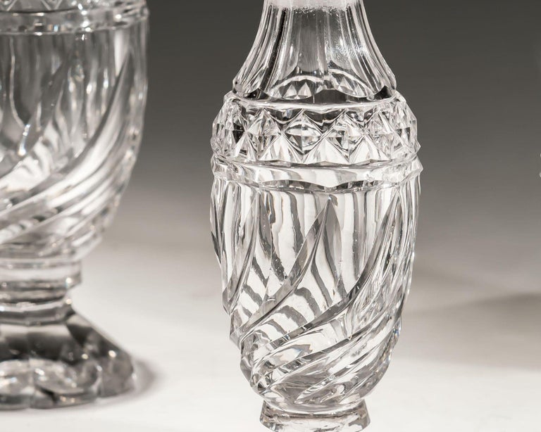 Suite of Georgian Cruet Bottles For Sale at 1stDibs