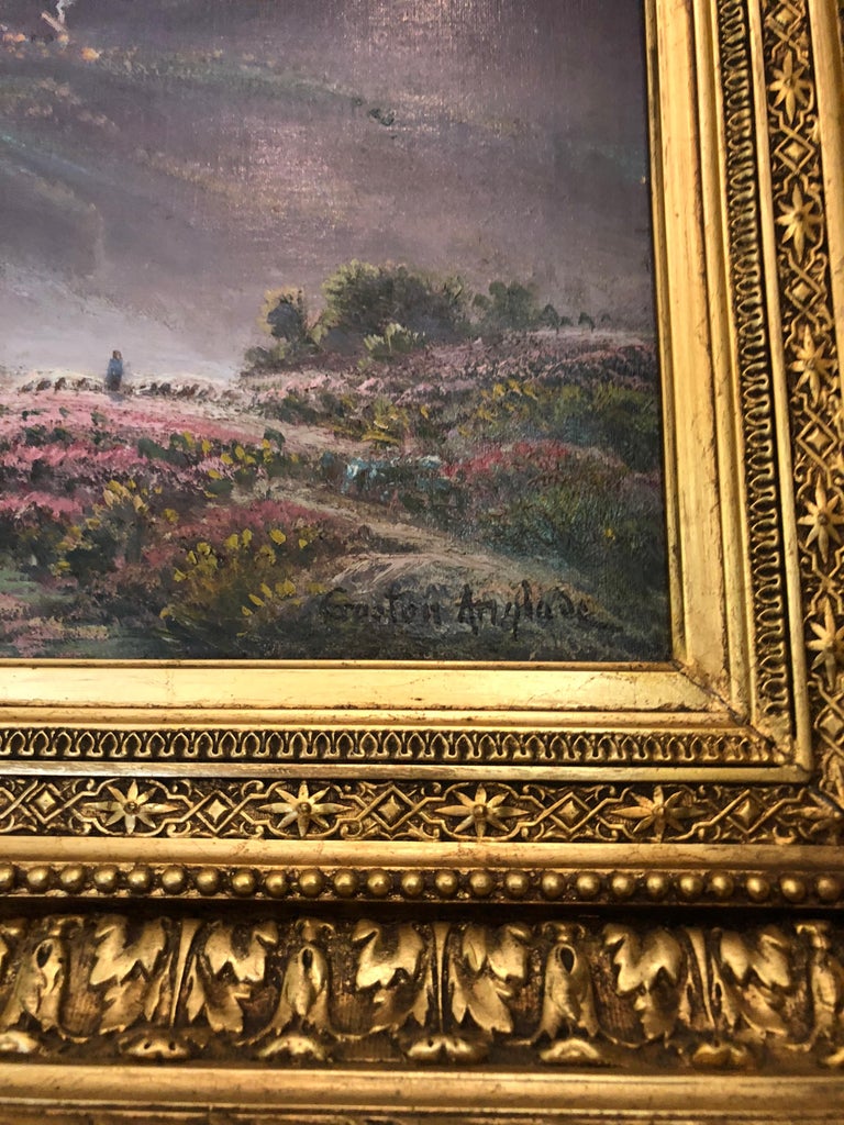 "A Summers Landscape" by Gaston Anglade at 1stDibs