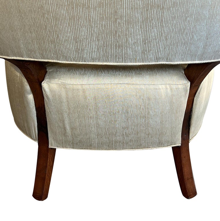 Sumptuous Pair of Billy Haines 1940's Slipper / Hostess / Lounge Chairs ...