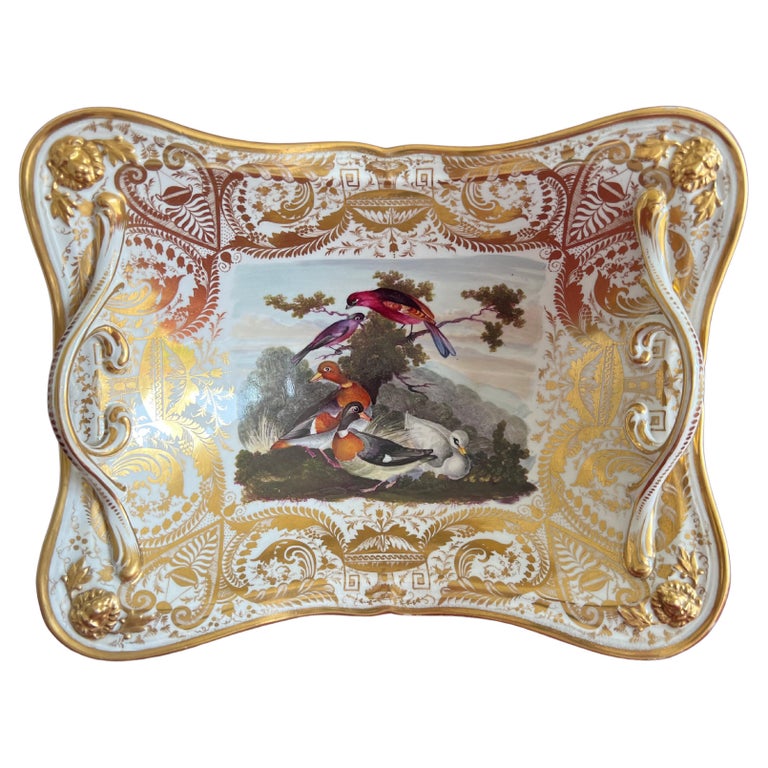 A superb Derby Porcelain basket decorated by Richard Dodson c.1815 For ...